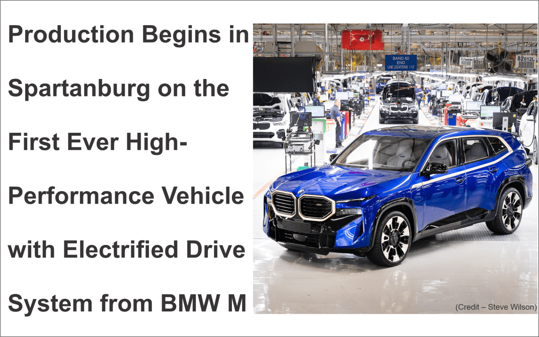 Production Begins in Spartanburg on the First Ever High-Performance ...