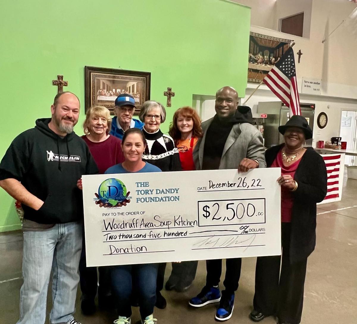 Tory Dandy Foundation “Day of Giving” - The Woodruff Times