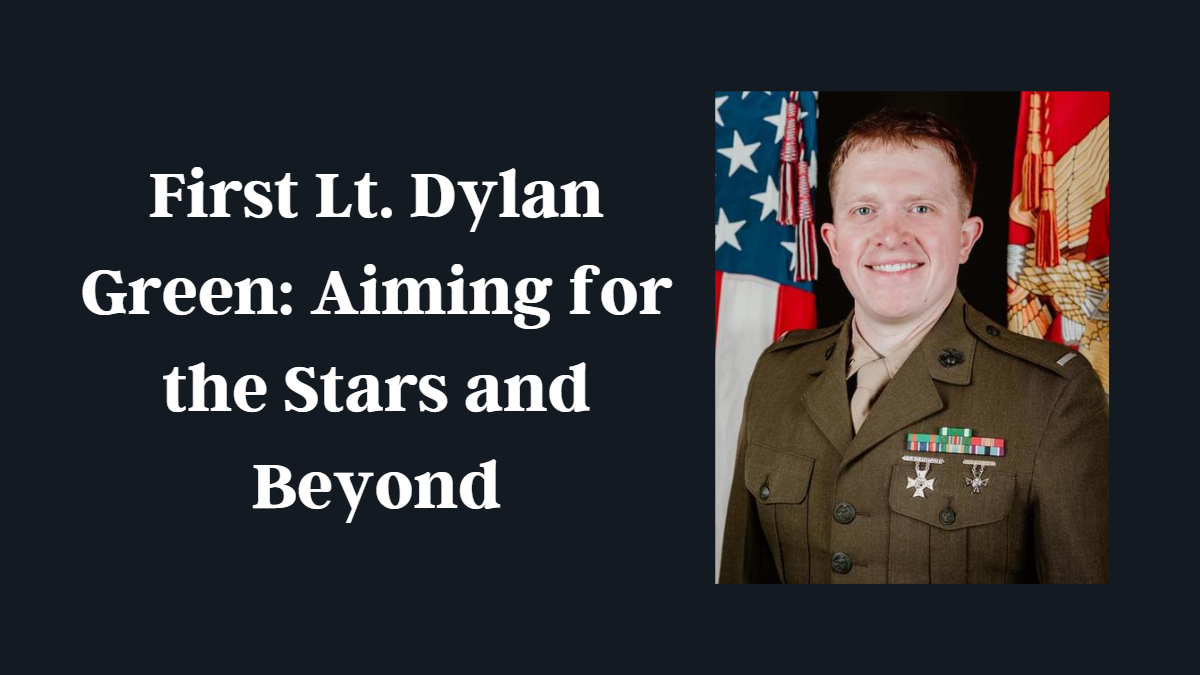 First Lt. Dylan Green: Aiming for the Stars and Beyond - The Woodruff Times