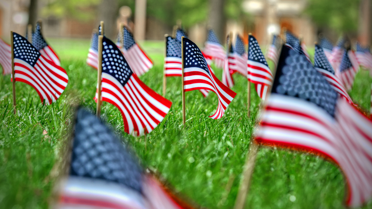 Woodruff High School Honors Veterans with Inspiring Field of Flags ...