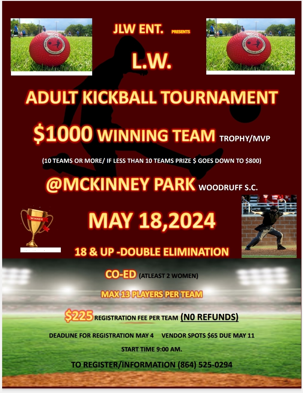 Adult Kickball Tournament - The Woodruff Times