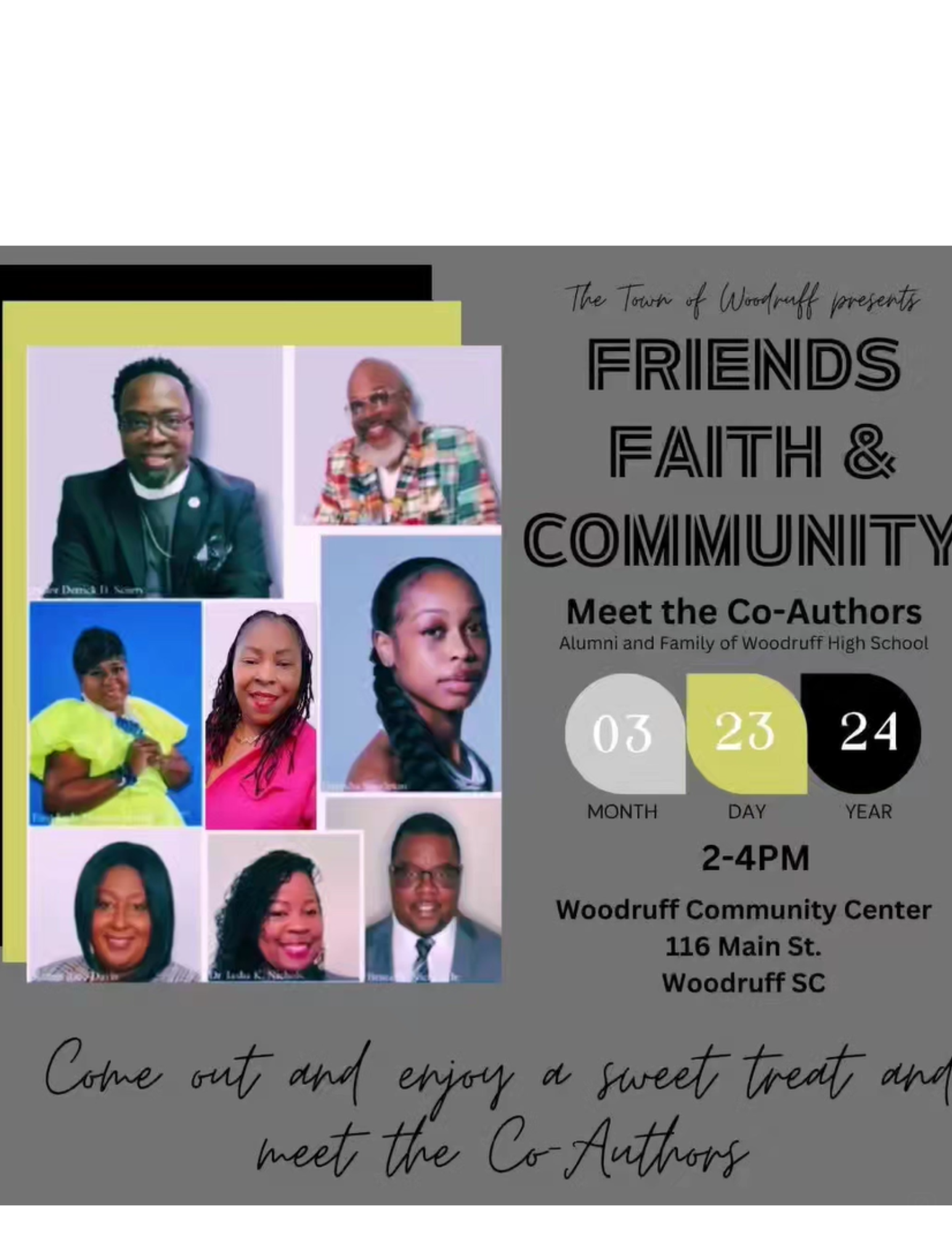 Meet the Co-Authors of Friends Faith and Community - The Woodruff Times
