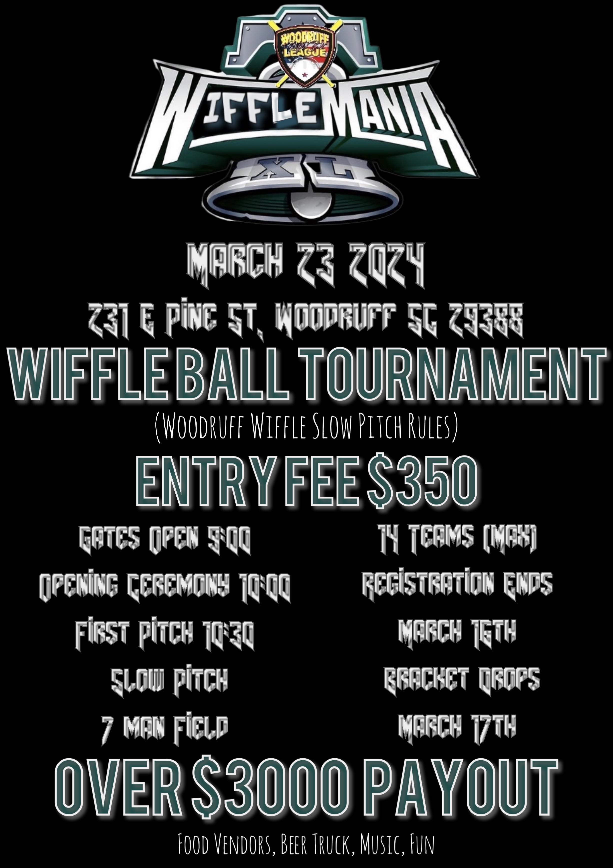 Wiffleball Tournament - The Woodruff Times