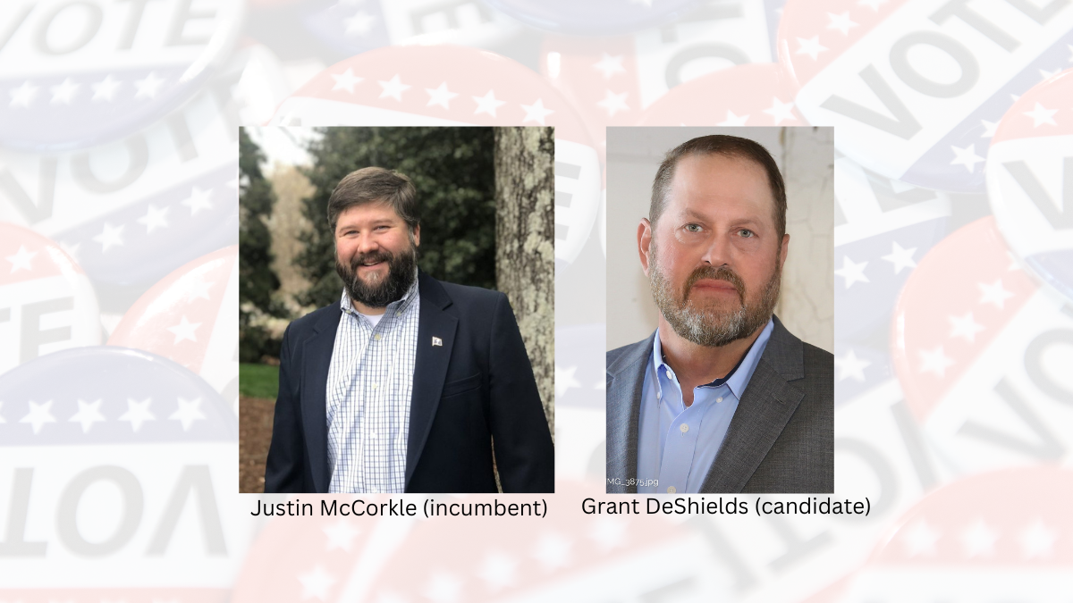 Runoff Election June 25th Between McCorkle and DeShields - The Woodruff ...