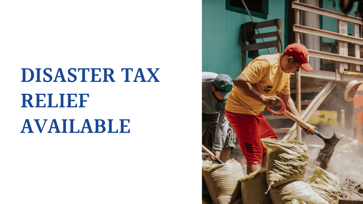 DISASTER TAX RELIEF AVAILABLE - The Woodruff Times