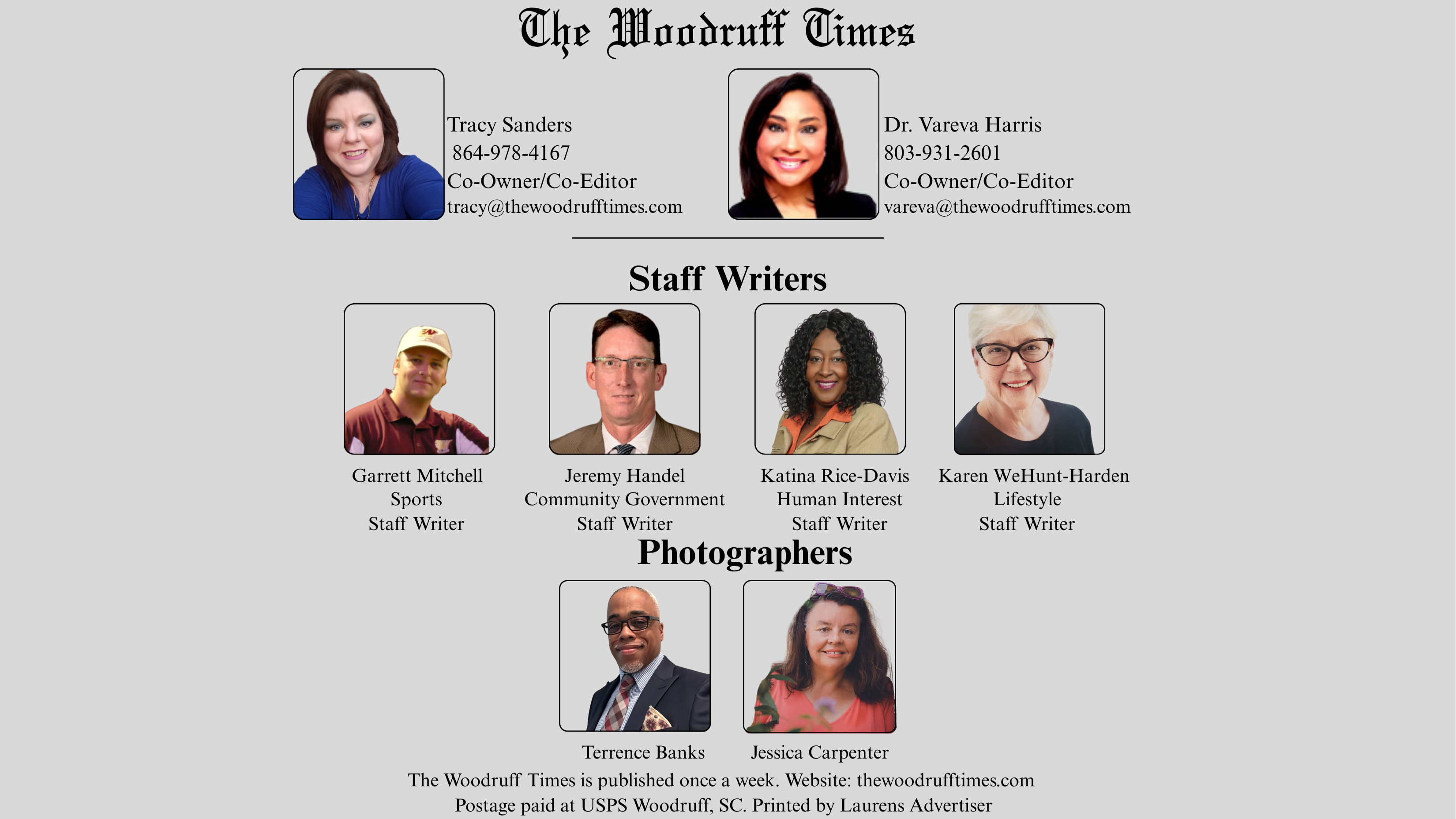 Local News, Local Roots: The Story Behind The Woodruff Times - The ...