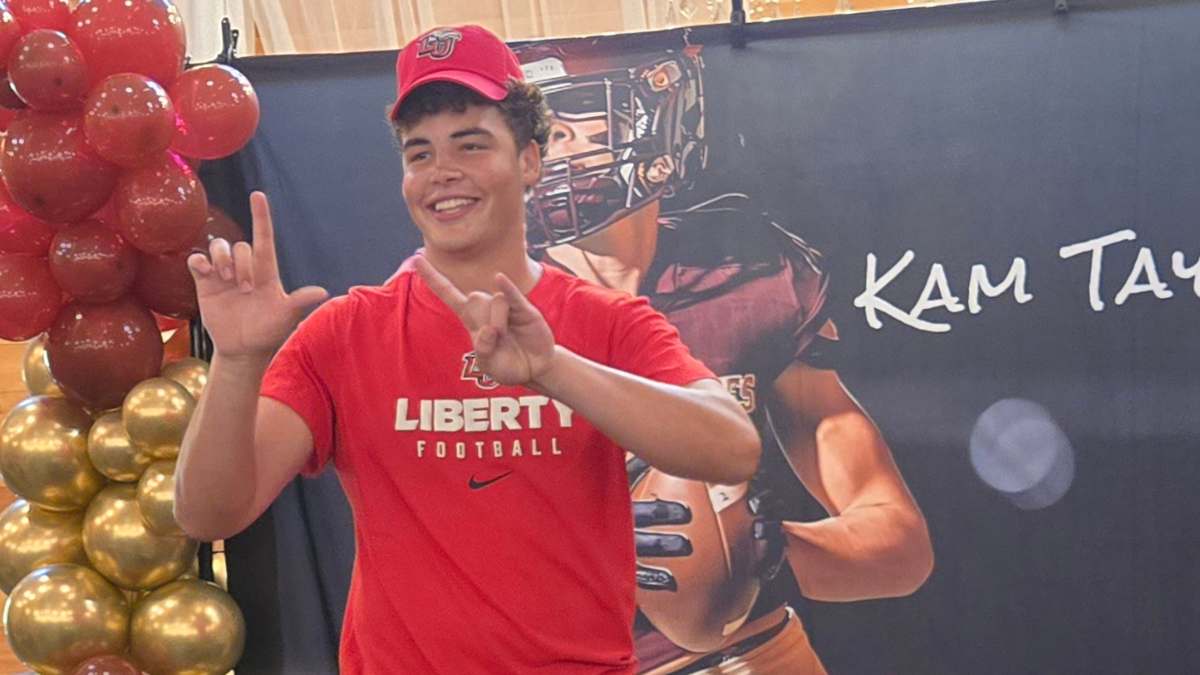 Woodruff Star Tight End Kam Taylor Commits to Liberty - The Woodruff Times