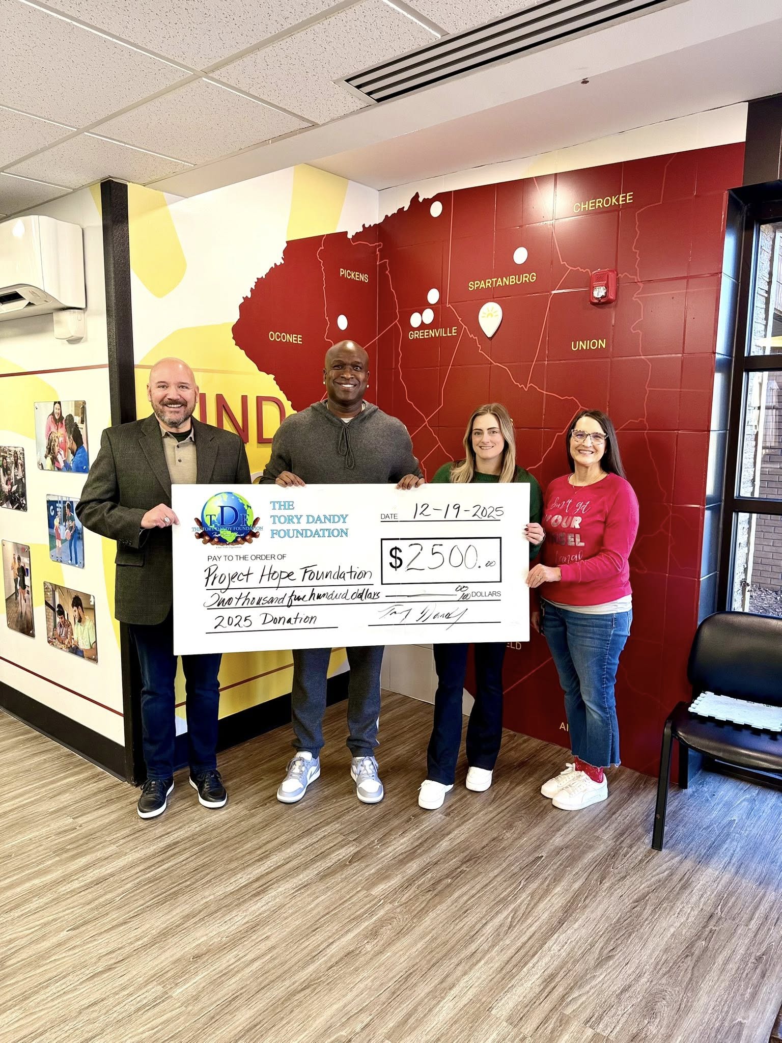 Tory Dandy Foundation Hosts a Day of Giving - The Woodruff Times