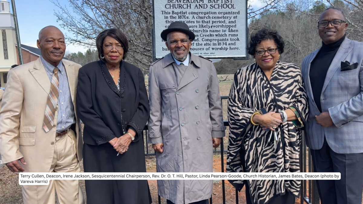 A Legacy Preserved: Historic Marker Unveiled at Beaverdam Baptist ...