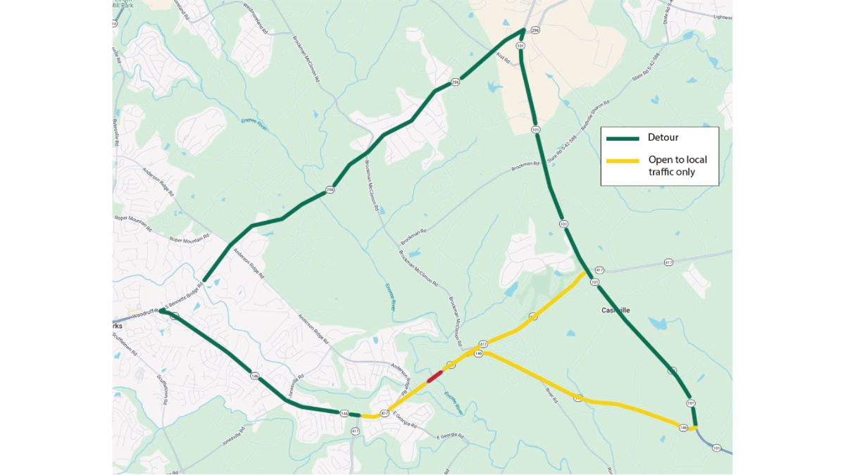 SCDOT to Close Woodruff Road Bridge Over Enoree River for Repairs - The ...